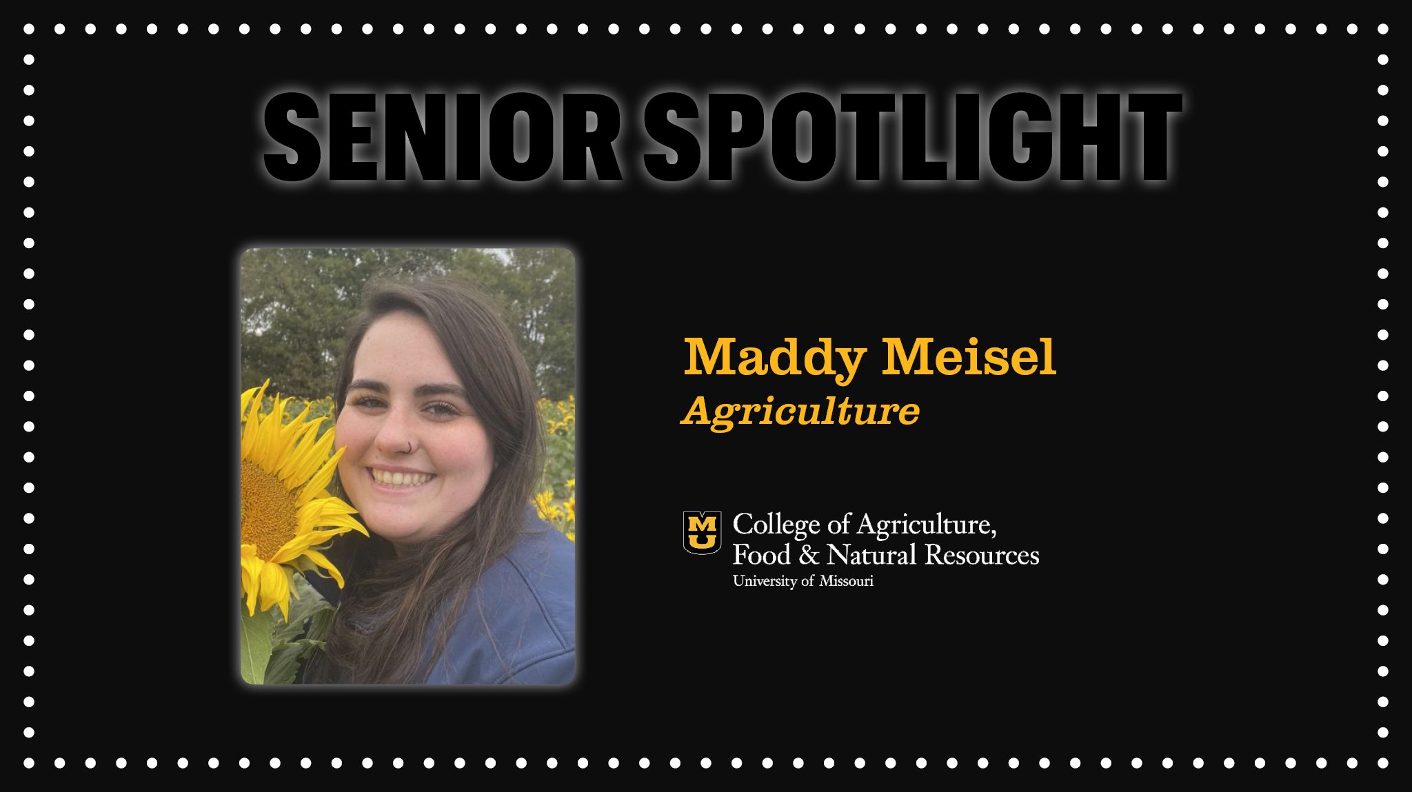 Senior Spotlight: Maddy Meisel