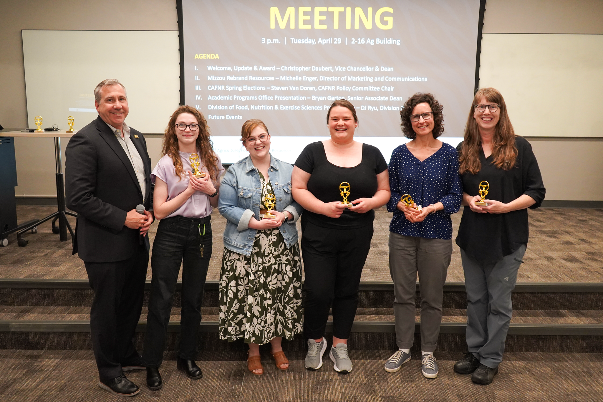 Seven CAFNR staff members honored with Driver to Distinction Award