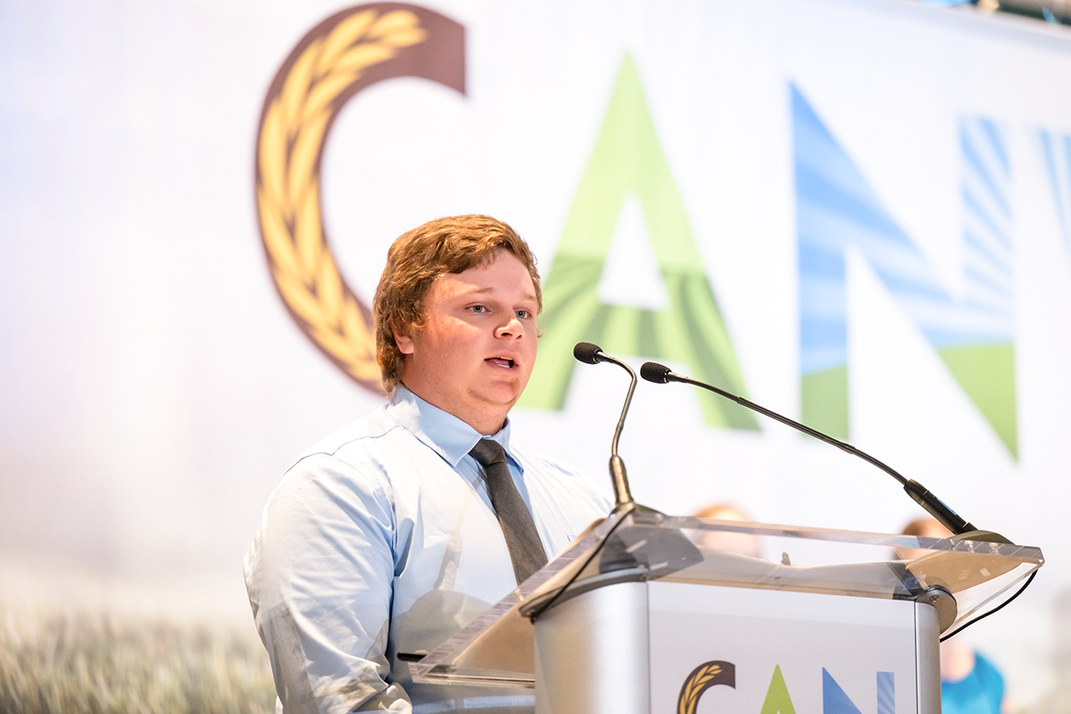 CAFNR student Austin Wilson elected national SASES president